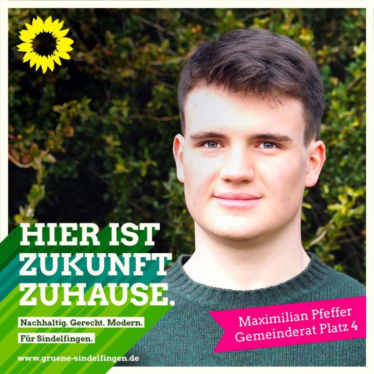 Wahl 2019 Max Pfeffer - Ortsverband SindelfingenOrtsverband Sindelfingen